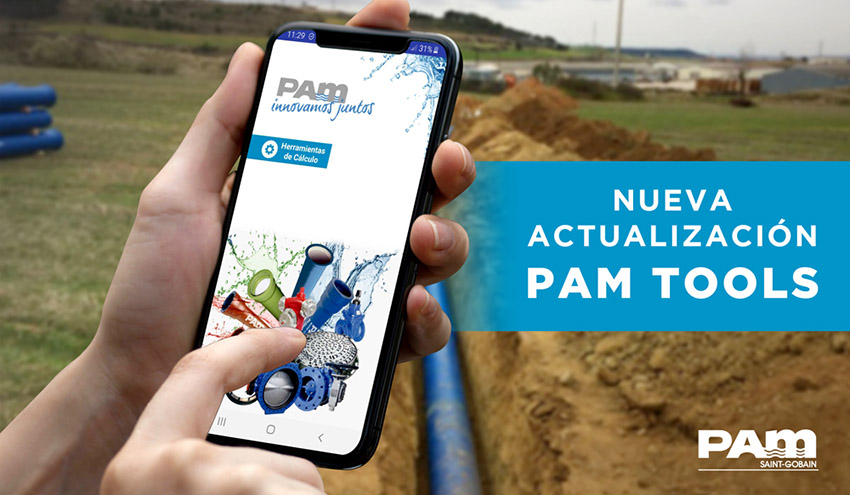 Saint-Gobain PAM lanza una actualización de su app PAM Tools | RETEMA