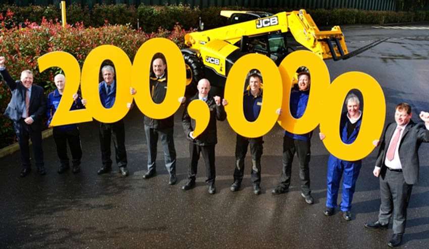 Un producto revolucionario de JCB marca un nuevo hito de producción ...