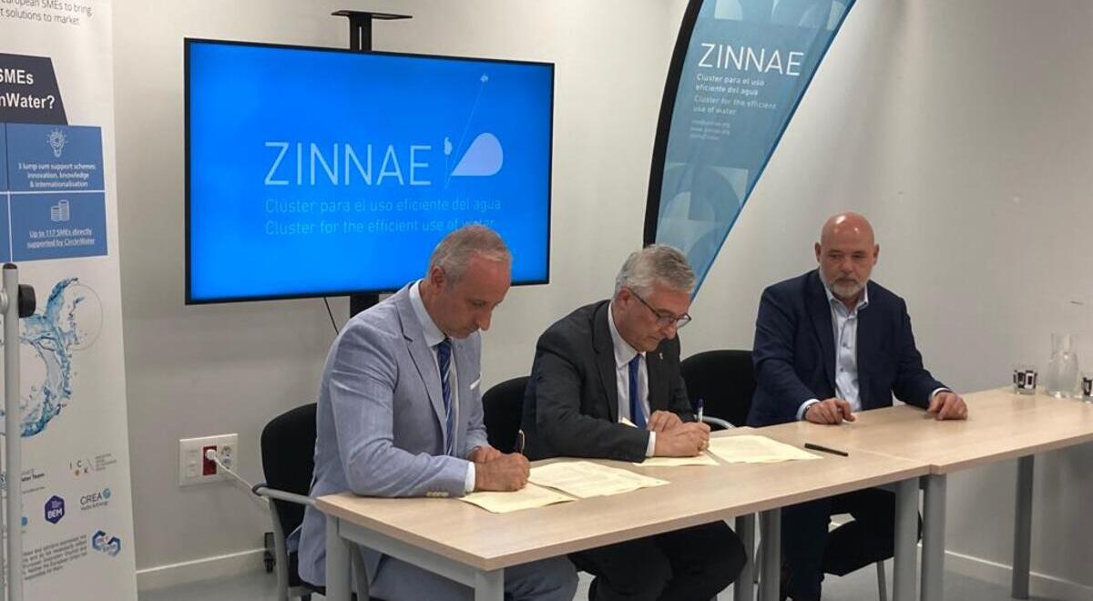 ZINNAE y el Instituto Aragonés del Agua colaboran para una mayor eficiencia hídrica | RETEMA
