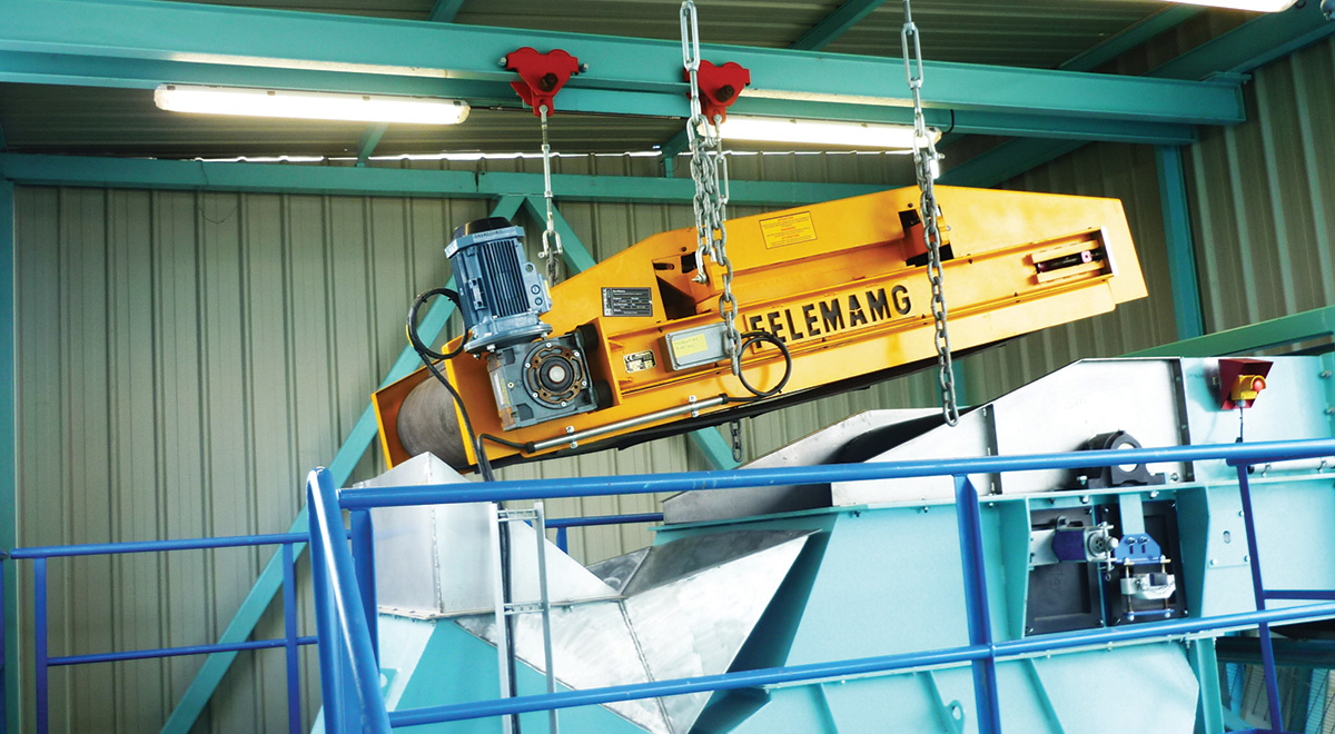 Equipos de separación magnética Felemamg | RETEMA