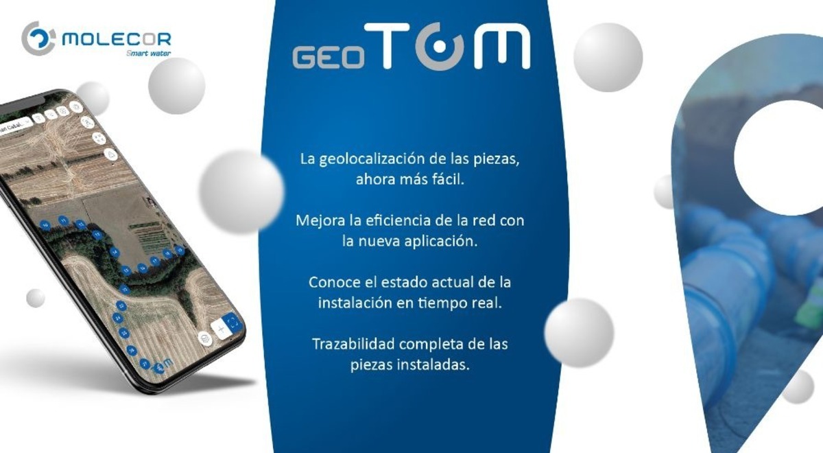 geoTOM®, el nuevo avance de Molecor hacia la eficiencia en la gestión del agua | RETEMA