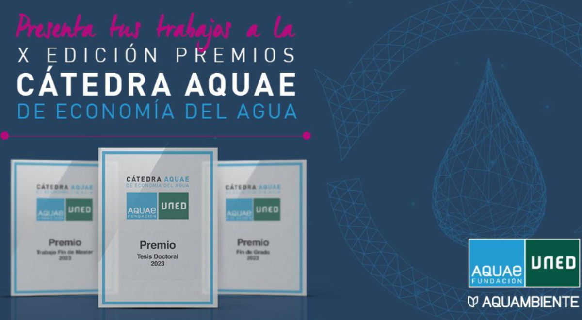 La Cátedra Aquae convoca una nueva edición de sus premios | RETEMA