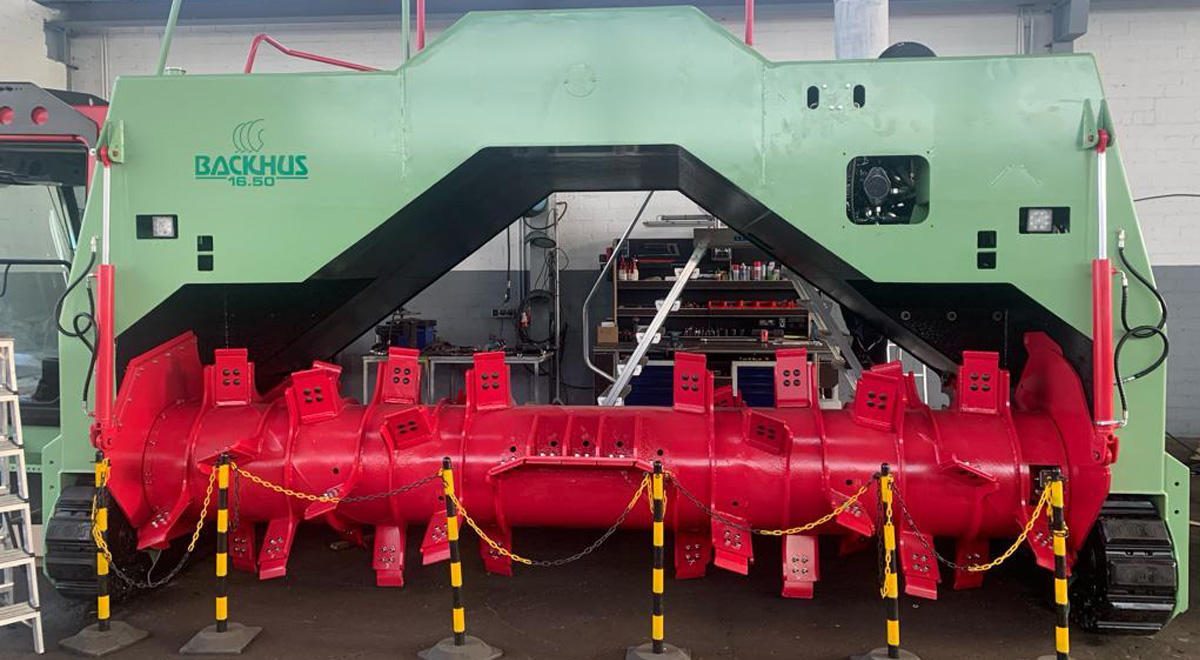 Restauración de volteadora BACKHUS 16.55: dándole una nueva vida a la ...