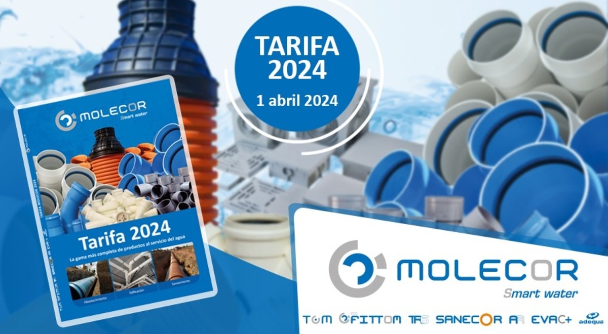 Molecor presenta su Tarifa 2024 con novedades en sus productos | RETEMA