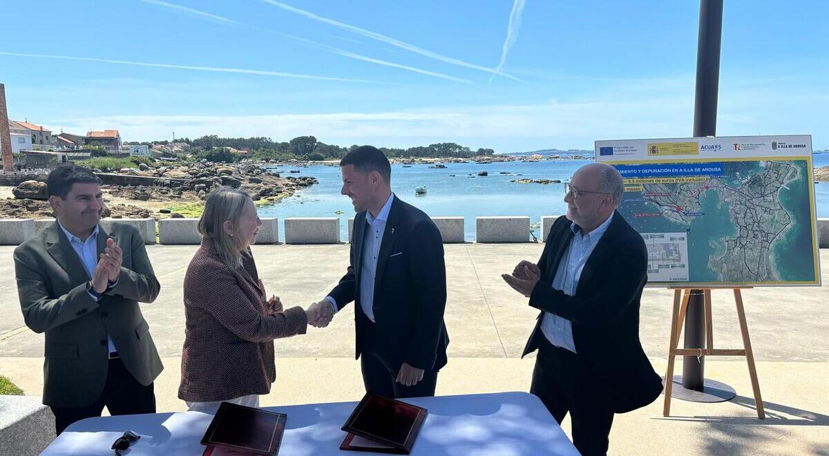 ACUAES licita las obras de depuración en A Illa de Arousa por 8,5 ...