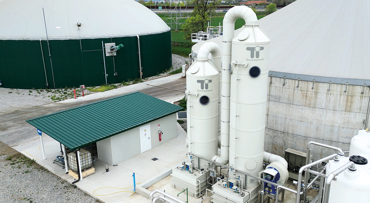 Tratamiento de la fracción líquida del digestato en plantas de biogás ...