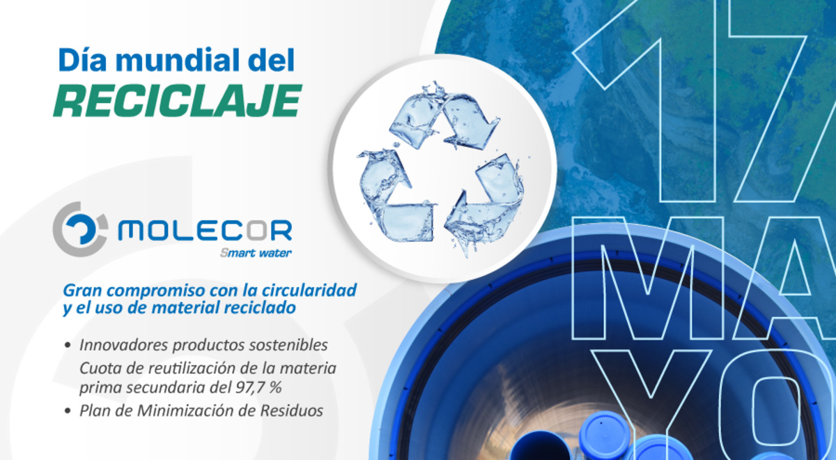 Molecor reafirma su compromiso con la economía circular y el “Cero residuos” en el Día Mundial ...